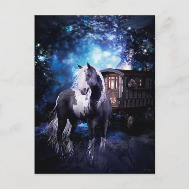 Gypsy Vanner Dreams Postcard | Zazzle
