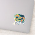 Gypsy Wagon Sticker | Zazzle
