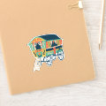 Gypsy Wagon Sticker | Zazzle