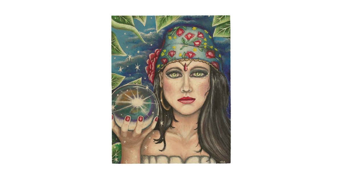 Gypsy Wood Wall Art | Zazzle