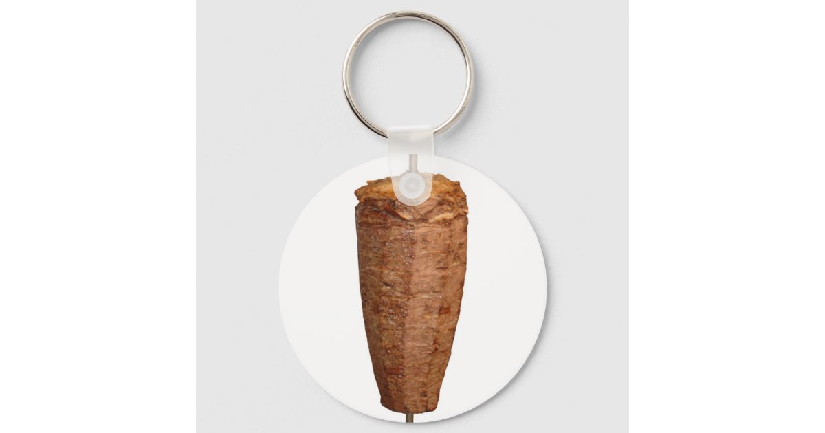 Gyro - Kebab Keychain | Zazzle