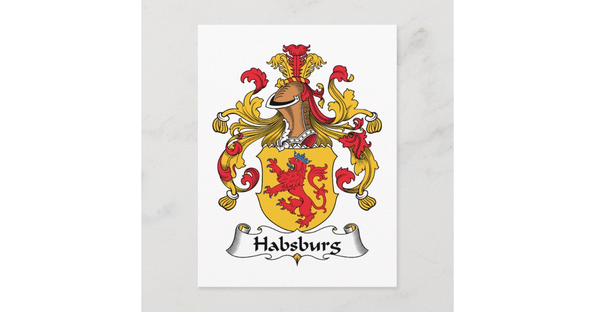 Habsburg Family Crest Postcard | Zazzle