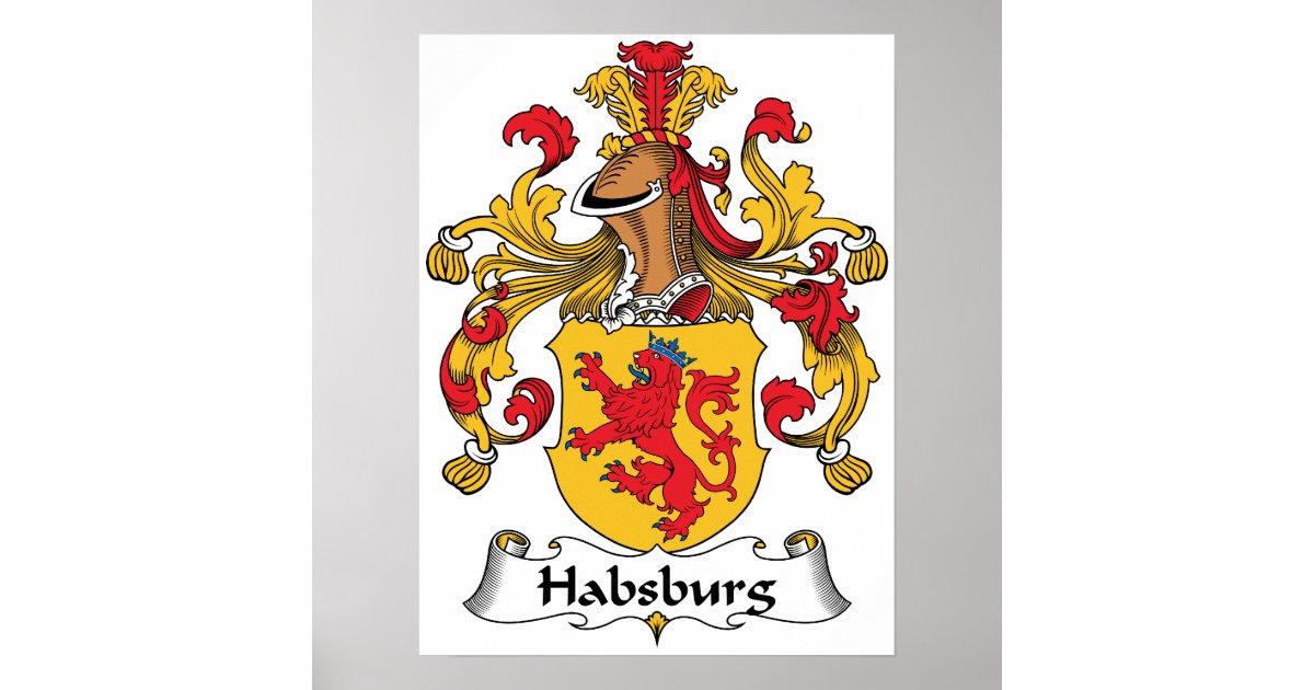 Habsburg Family Crest Poster | Zazzle