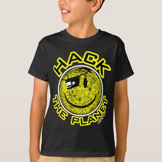 Hack the Planet T-Shirt | Zazzle.com