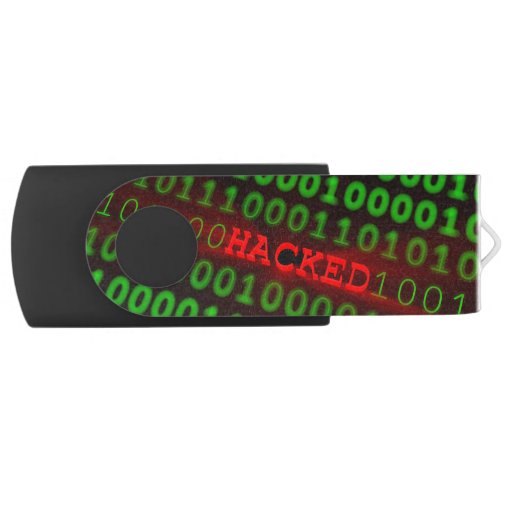 Hacked Flash Drive | Zazzle