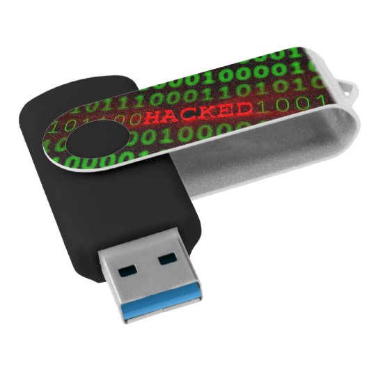 Hacked Flash Drive | Zazzle.com
