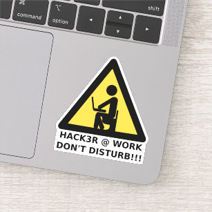 Computer Hacker Stickers - 100% Satisfaction Guaranteed | Zazzle