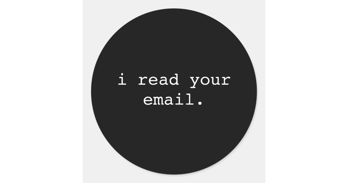 Hacker Laptop Sticker - Email | Zazzle