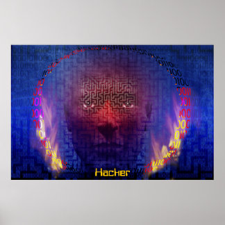 Hacker Posters | Zazzle