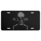 Hacker Skull and Crossbones License Plate | Zazzle