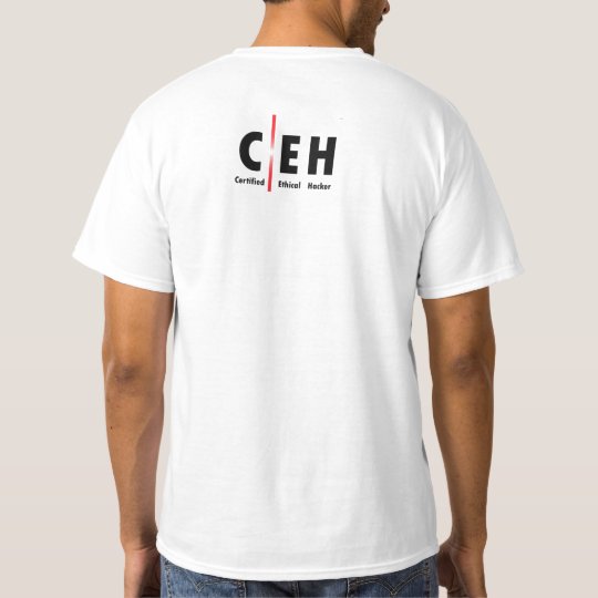 Hacker T-Shirts CEH | Zazzle.com