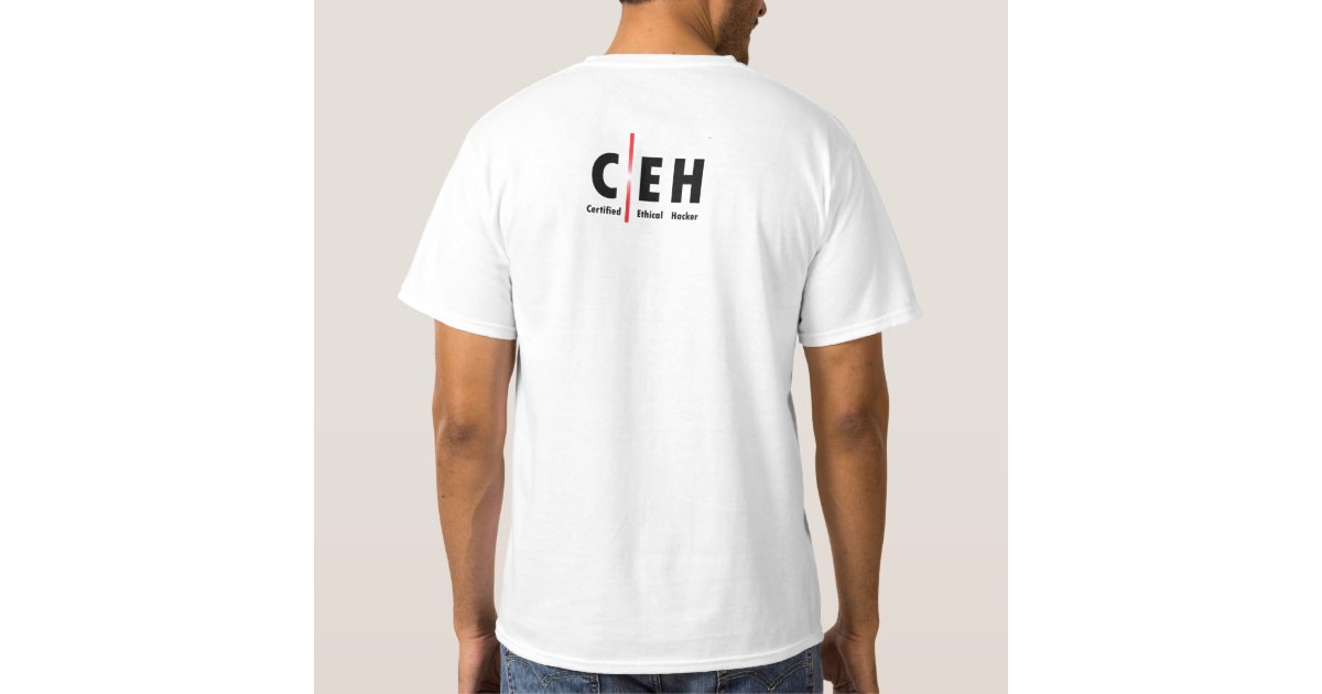Hacker T-Shirts CEH | Zazzle