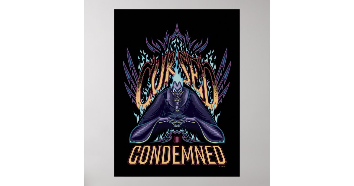 Hades | Cursed and Condemned Poster | Zazzle