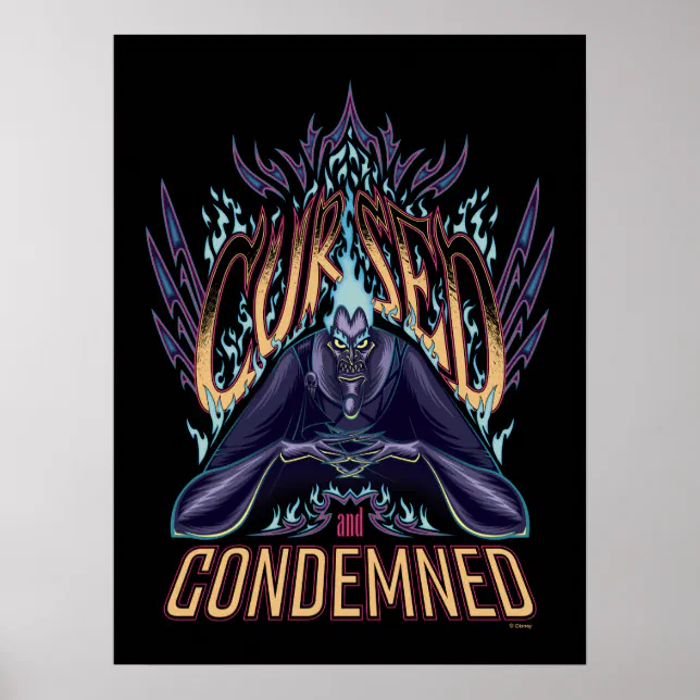 Hades | Cursed and Condemned Poster | Zazzle