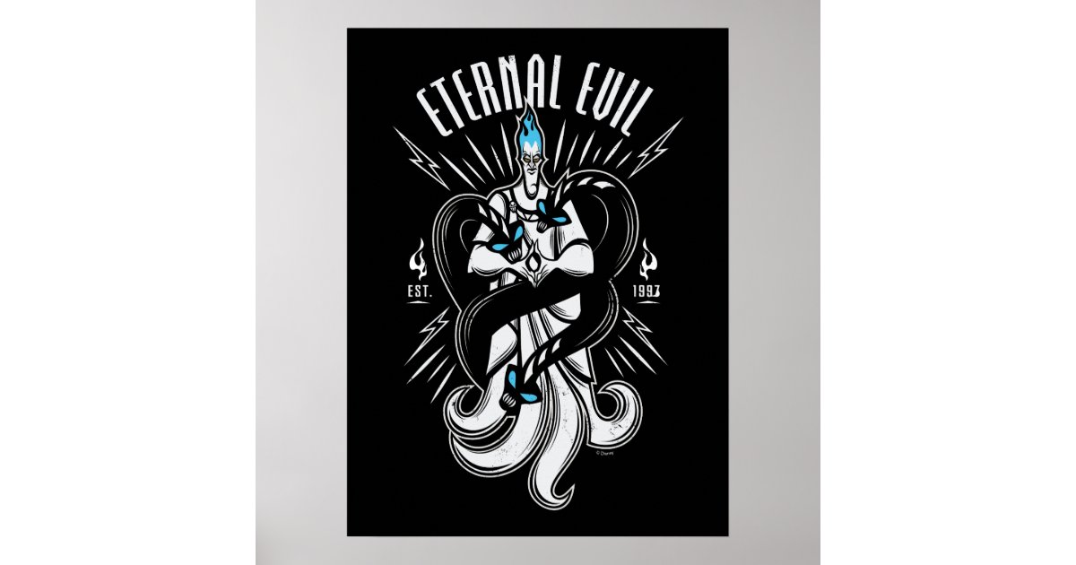 Hades | Eternal Evil Poster | Zazzle