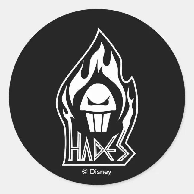 Hades | Lord of the Dead Classic Round Sticker | Zazzle