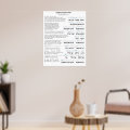 Haftarah Trope Chart | Zazzle