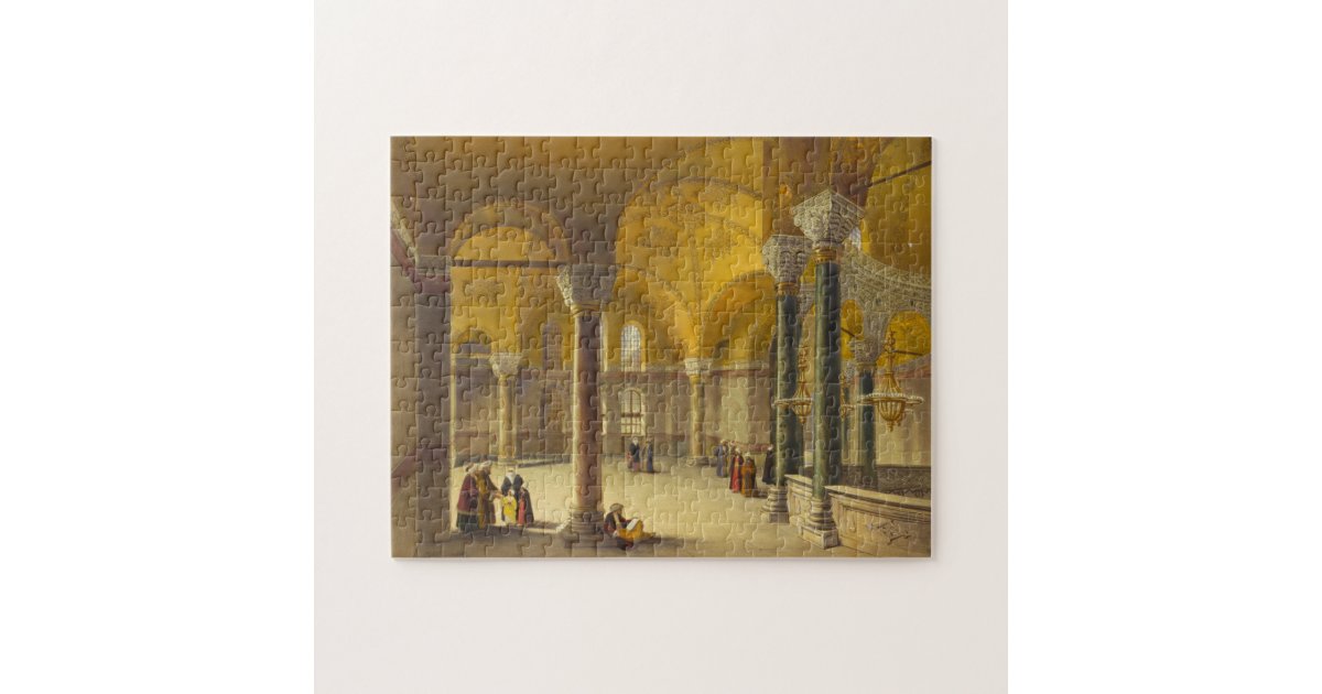 Hagia Sophia, Istanbul, Turkey Jigsaw Puzzle | Zazzle