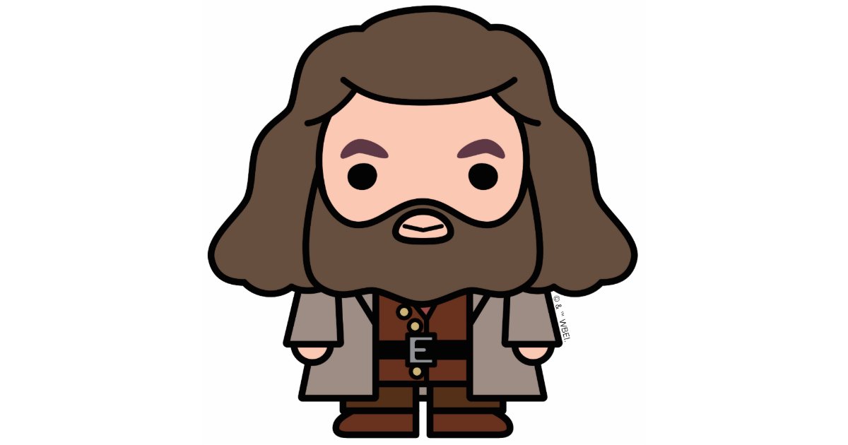 Hagrid Cartoon Character Art Cutout | Zazzle