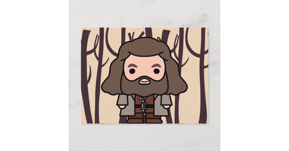 Hagrid Cartoon Character Art Postcard | Zazzle