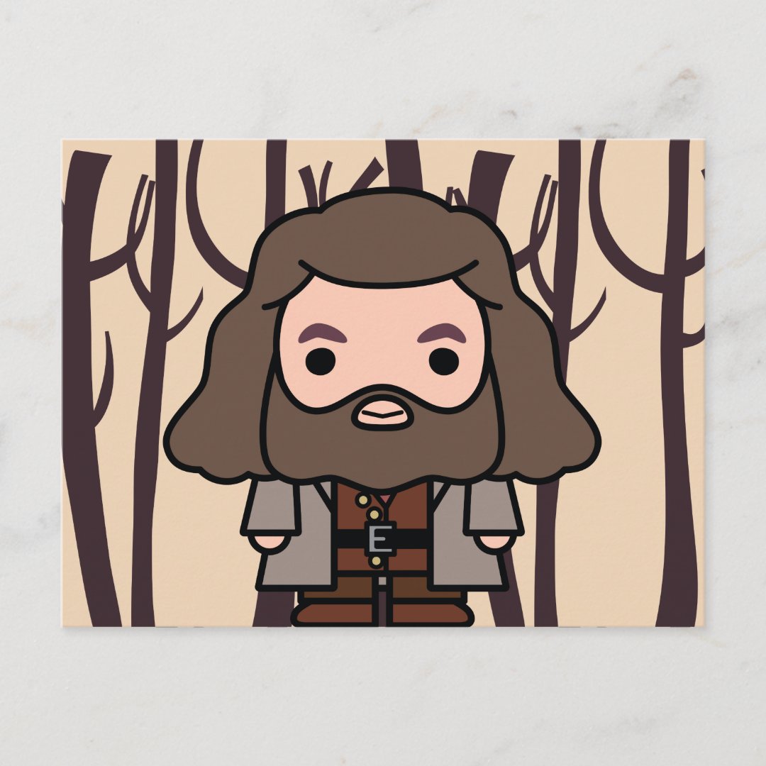 Hagrid Cartoon Character Art Postcard | Zazzle