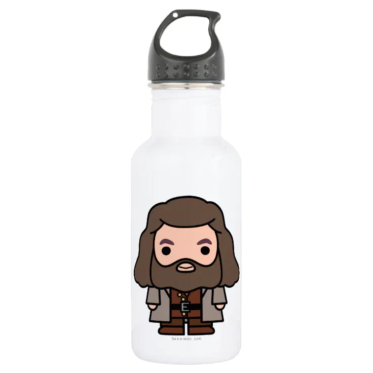 Hagrid Cartoon Character Art Water Bottle | Zazzle