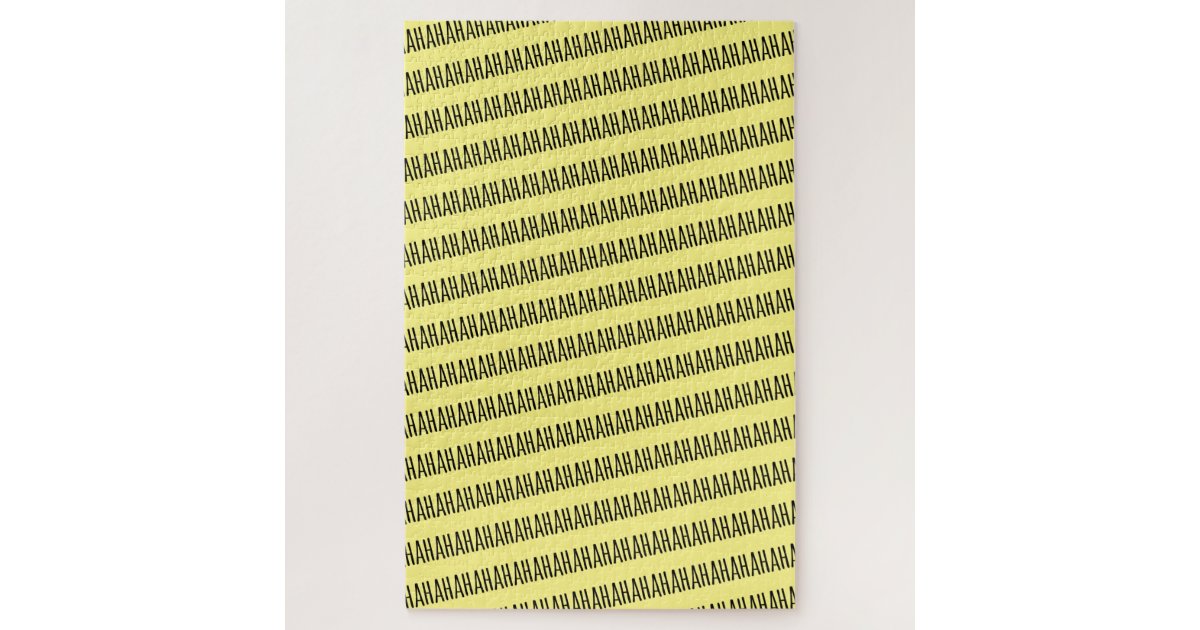 Haha Hilarious & Frustrating Difficult Puzzle | Zazzle