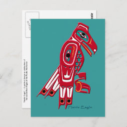 HAIDA EAGLE Postcards | Zazzle