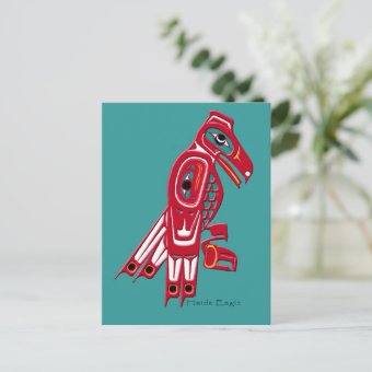 HAIDA EAGLE Postcards | Zazzle