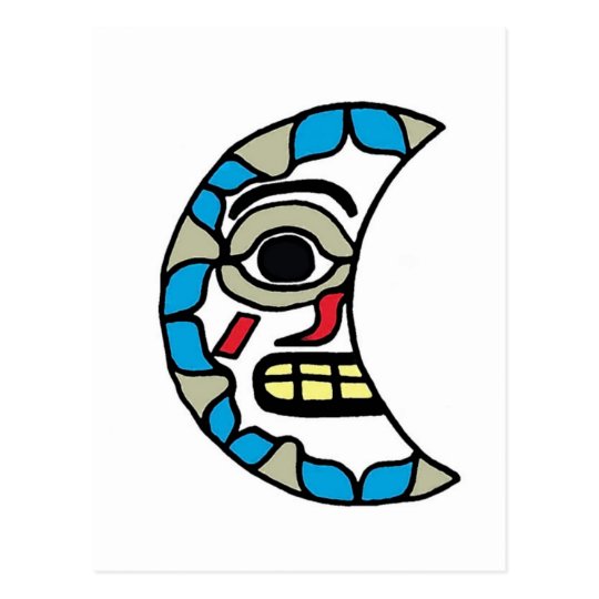 haida moon postcard | Zazzle.com