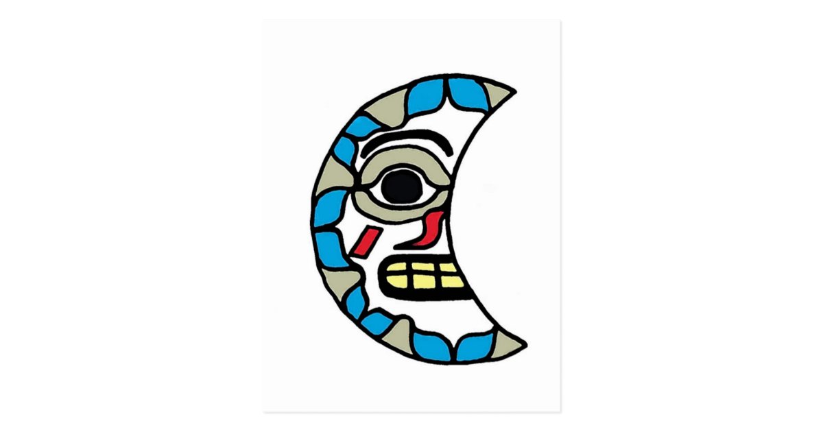 haida moon postcard | Zazzle.com