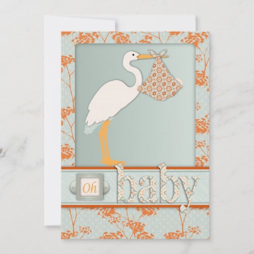 Haiku Baby Invitation Card | Zazzle