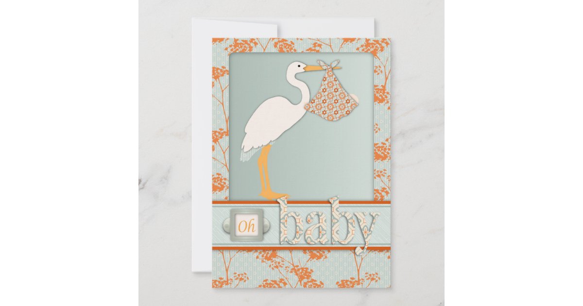 Haiku Baby Invitation Card | Zazzle