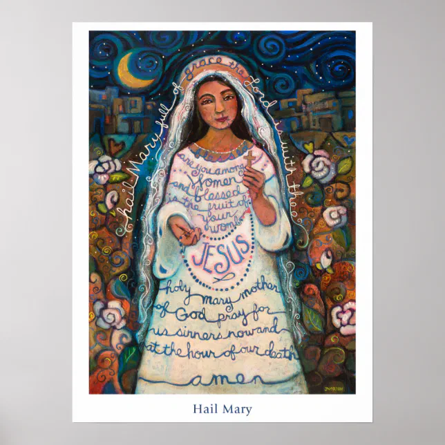 Hail Mary Poster, 18x24" Poster | Zazzle