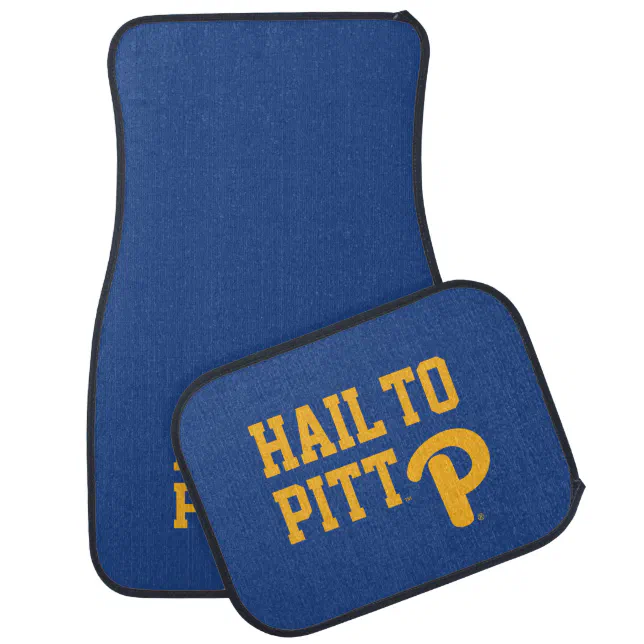 Hail to Pitt Car Floor Mat | Zazzle