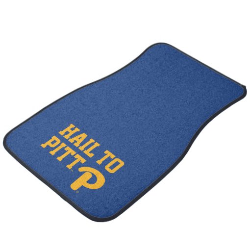 Hail to Pitt Car Floor Mat | Zazzle