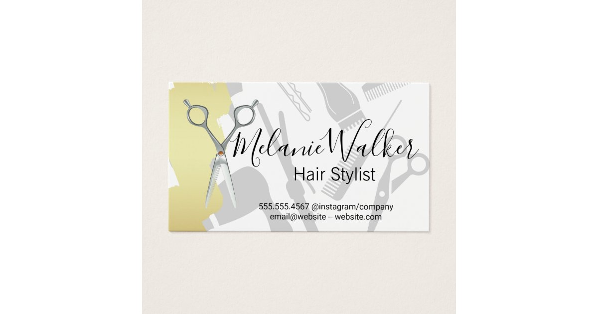 Hair Salon Tools | Zazzle