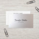 Hair Stylist Beauty Salon Script Graceful Glamour Business Card | Zazzle