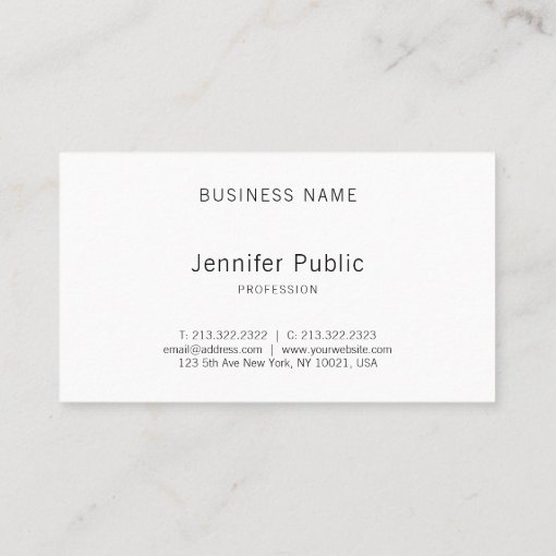 Hair Stylist Beauty Salon Script Graceful Glamour Business Card | Zazzle