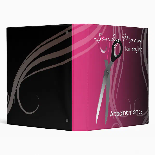 hair stylist binder | Zazzle