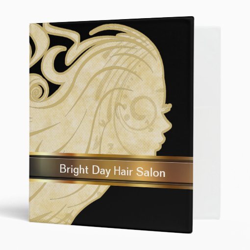 Hair Stylist Portfolio Binder | Zazzle