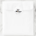 Hair stylist Salon Tools Beauty Business Classic Round Sticker | Zazzle