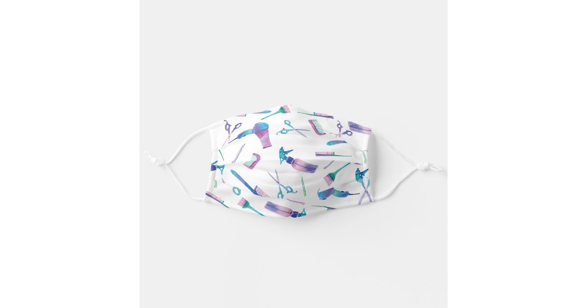 Hairdresser Adult Cloth Face Mask | Zazzle