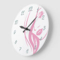 Hairdresser-beauty salon large clock | Zazzle