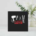 Hairdresser Hair Stylust Hair Dryer Hair Salon Gif Invitation | Zazzle
