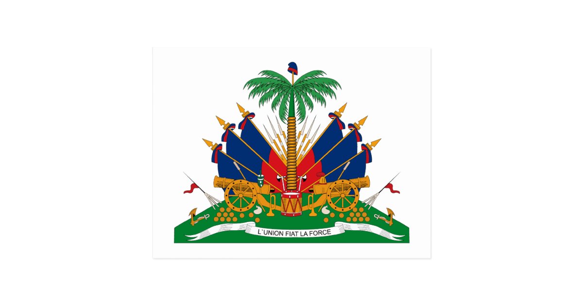 Haiti Coat of Arms Postcard | Zazzle.com