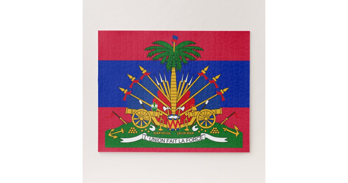 haiti emblem jigsaw puzzle | Zazzle