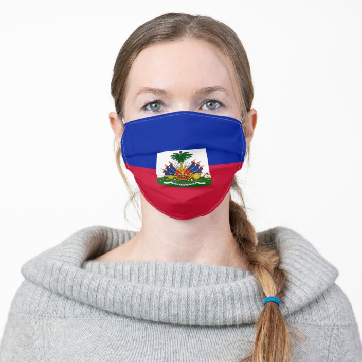 Haiti & Flag Mask - fashion/sports fans | Zazzle.com