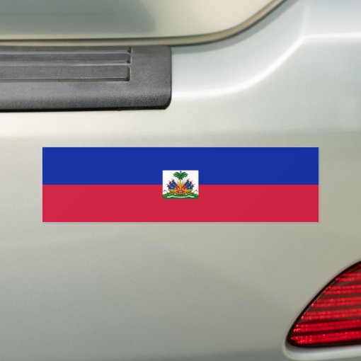 Haiti/Haitian Flag Bumper Sticker | Zazzle