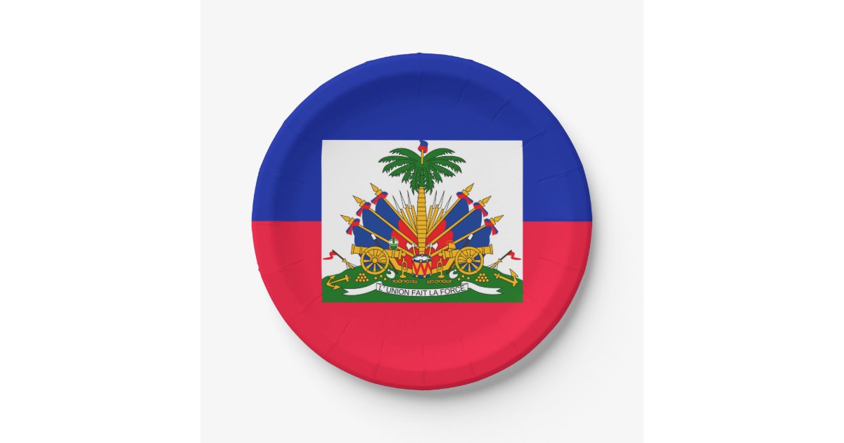 Haiti Paper Plates | Zazzle